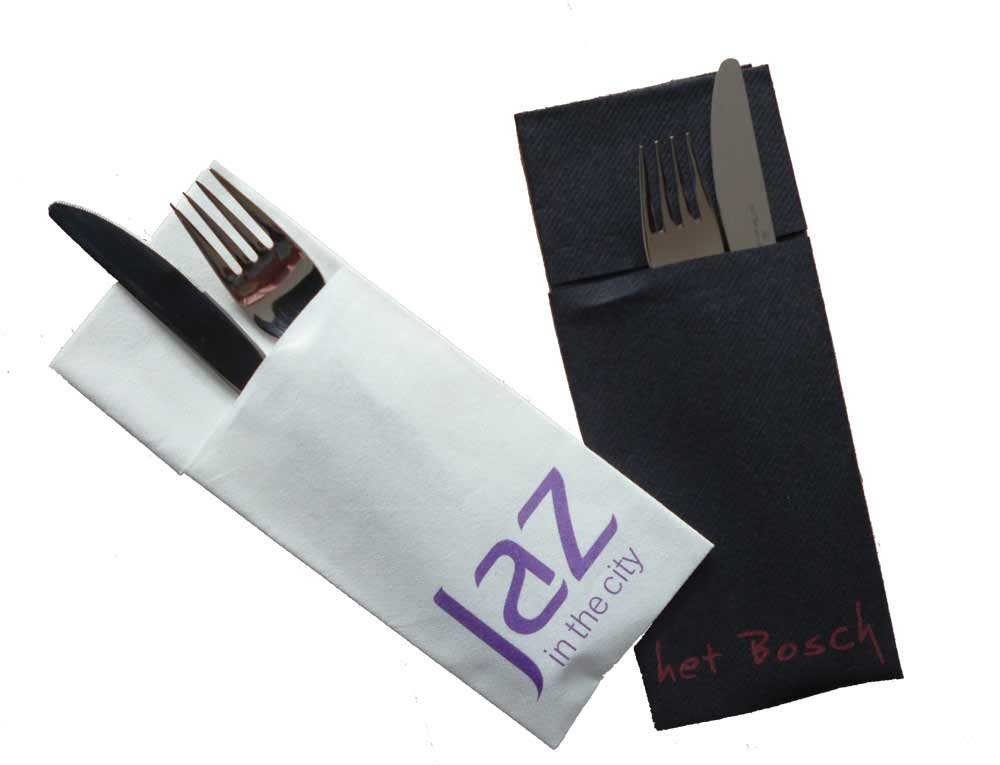 Serviettes restaurant personnaliseés